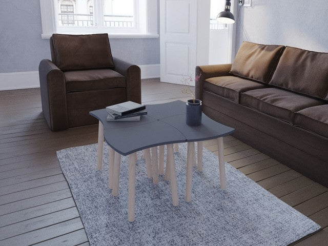 Paquete de 4 Mesas Laterales Tatte – Nuuk Concept